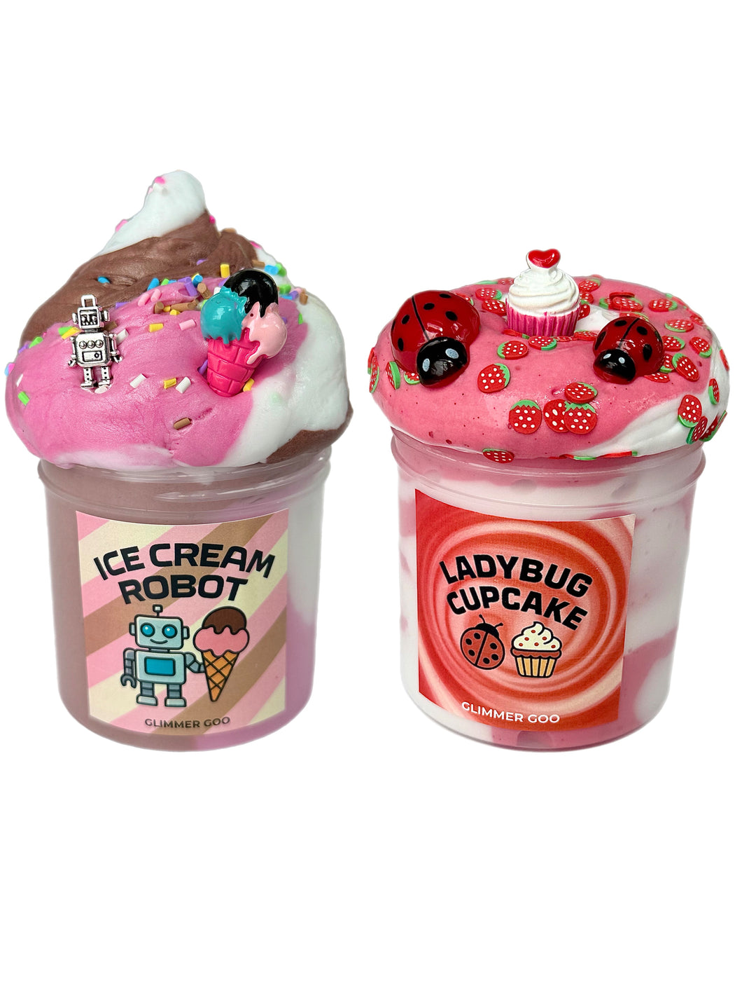 Non-Toxic Vibrant Slimes & Kits – Glimmer Goo Collection